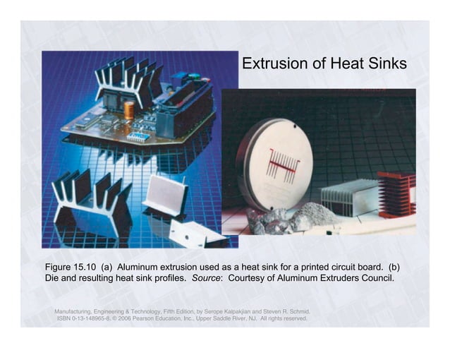 Ch15 extrusion drawing Erdi Karaçal Mechanical Engineer University of ...