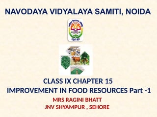 Ch 15 Improvement in Food Resources 1.pptx