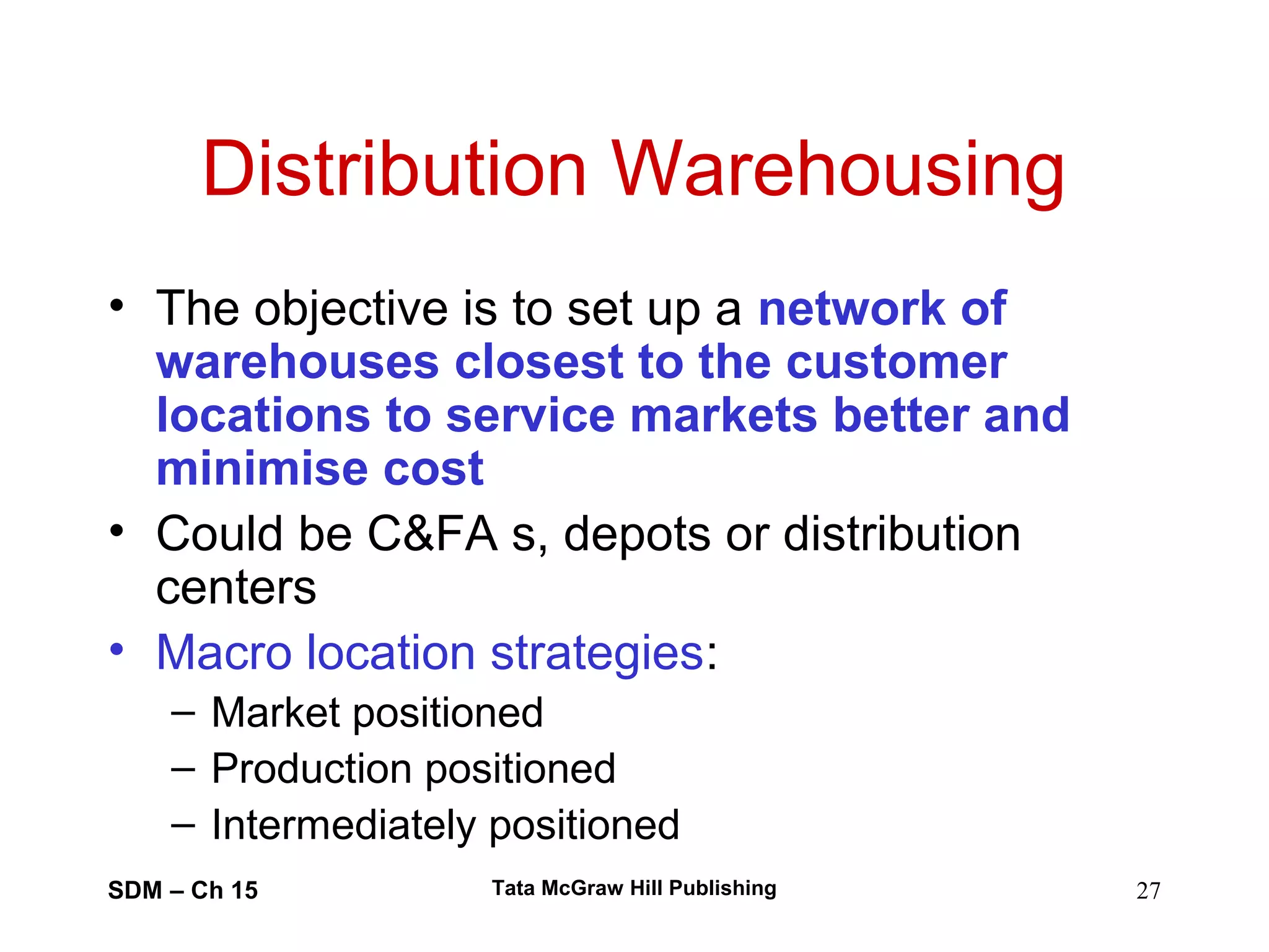 Market Logistics & Supply Chain Management | PPT