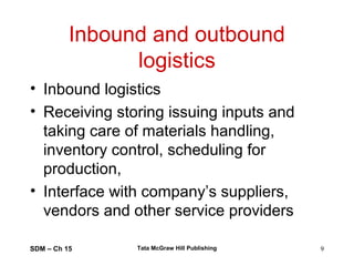 Market Logistics & Supply Chain Management | PPT