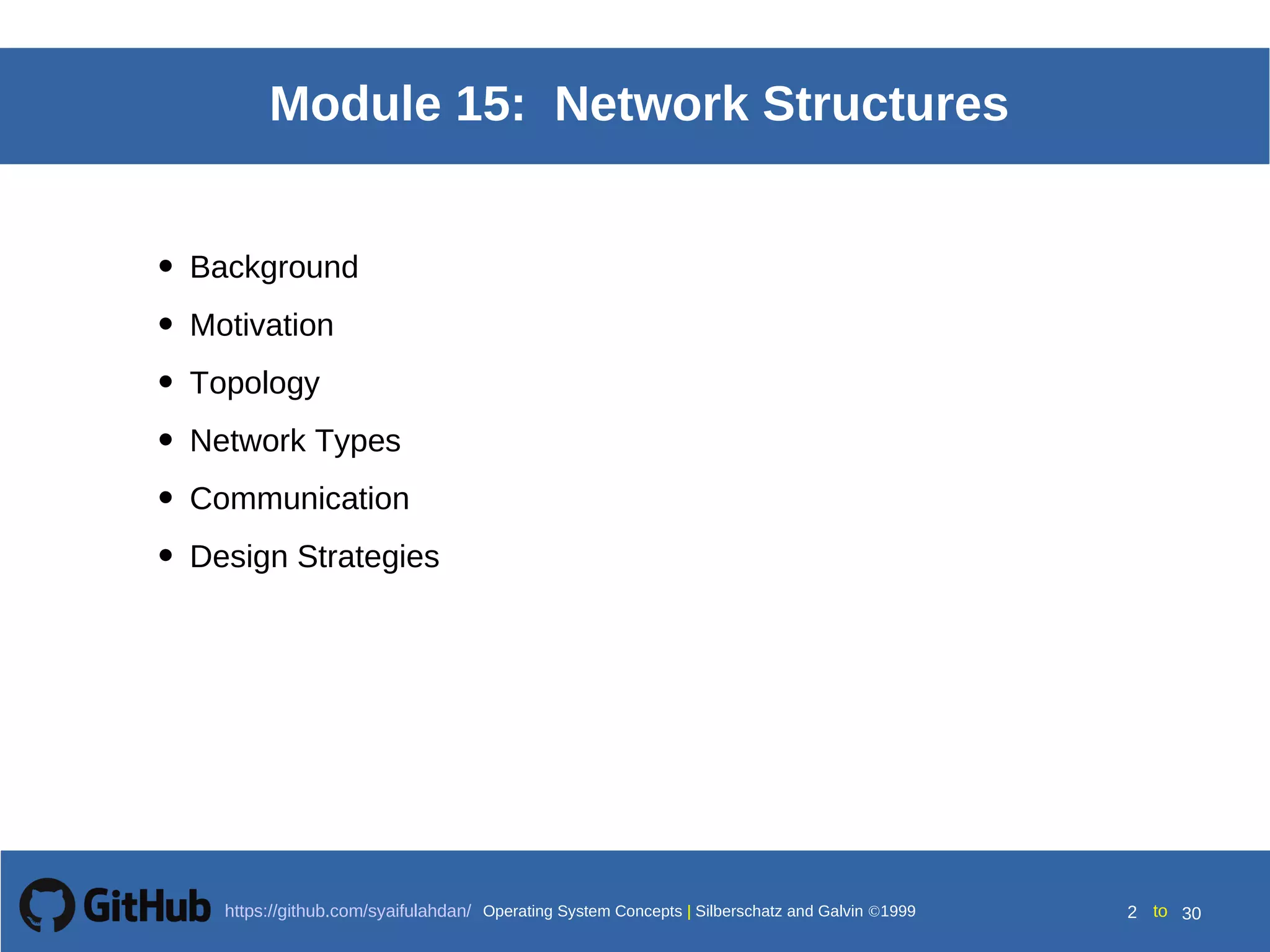 Operating System : Ch15 network structures | PPT