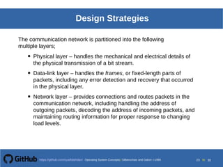 Operating System : Ch15 network structures | PPT