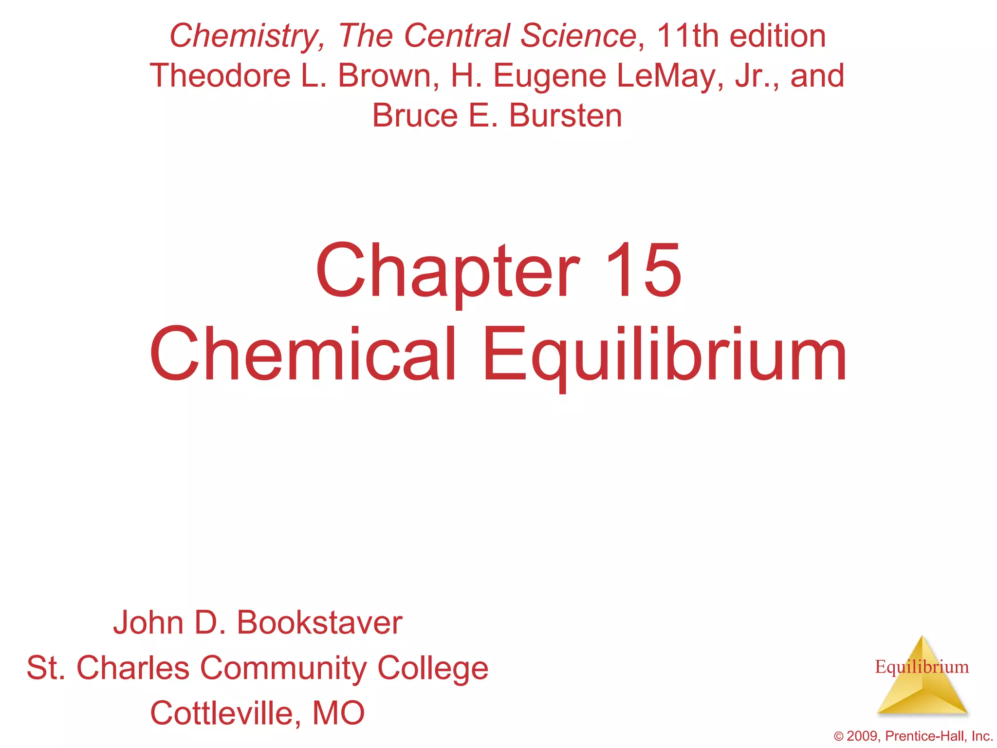 AP Chemistry Chapter 15 Outline | PPT
