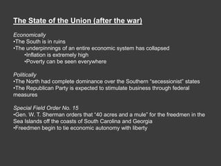 Ch 15 Reconstruction | PPT