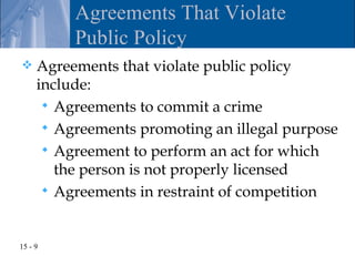 Chapter 15 – Illegality | PPT