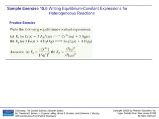AP Chemistry Chapter 15 Sample Exercises | PPT