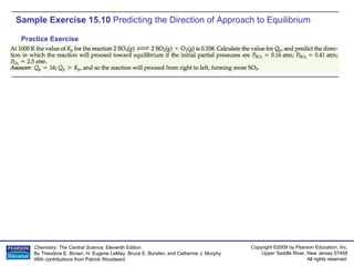 AP Chemistry Chapter 15 Sample Exercises | PPT