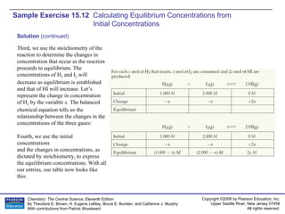 AP Chemistry Chapter 15 Sample Exercises | PPT
