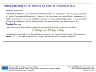 AP Chemistry Chapter 15 Sample Exercises | PPT