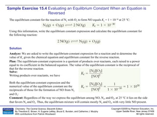 AP Chemistry Chapter 15 Sample Exercises | PPT