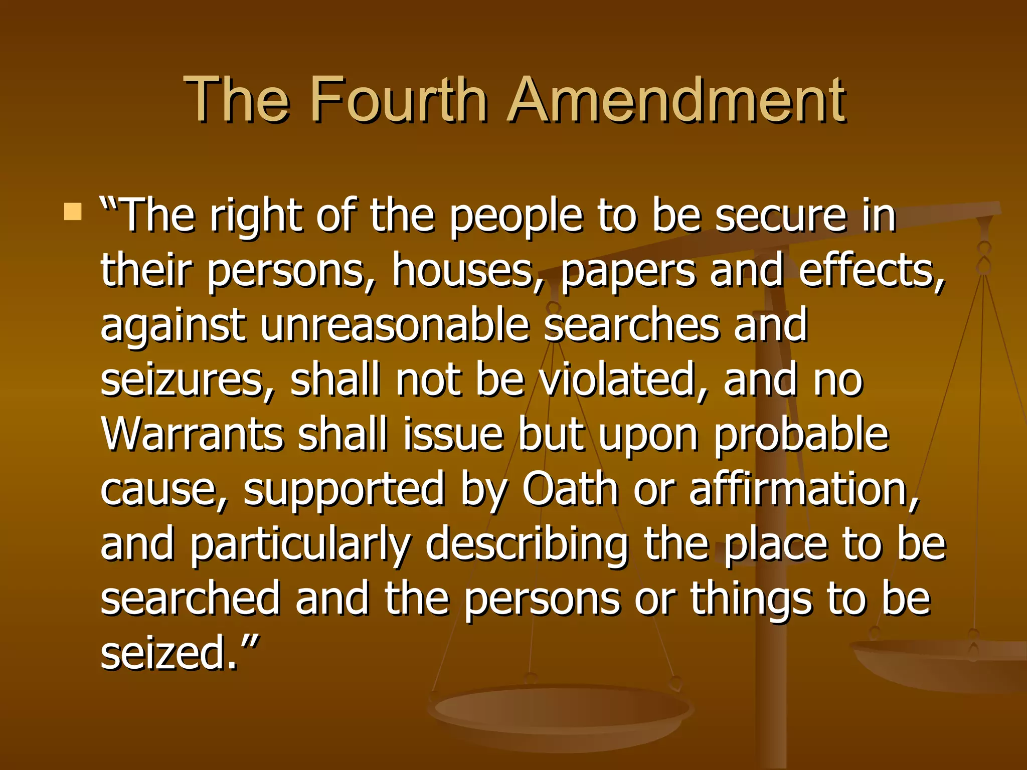 Ch 15 Search and Seizure | PPT