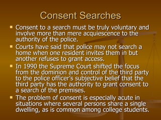 Ch 15 Search and Seizure | PPT