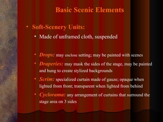 Scenic Design Chapter 15 | PPT