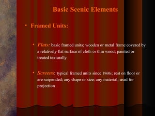 Scenic Design Chapter 15 | PPT
