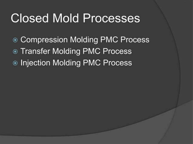 Ch 15_SHAPING PROCESSES FOR POLYMER MATRIX COMPOSITES.ppt | Free Download