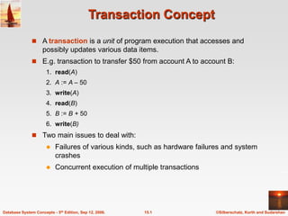 ch15 Transactions.pdf it is about dbms transactions | PPT