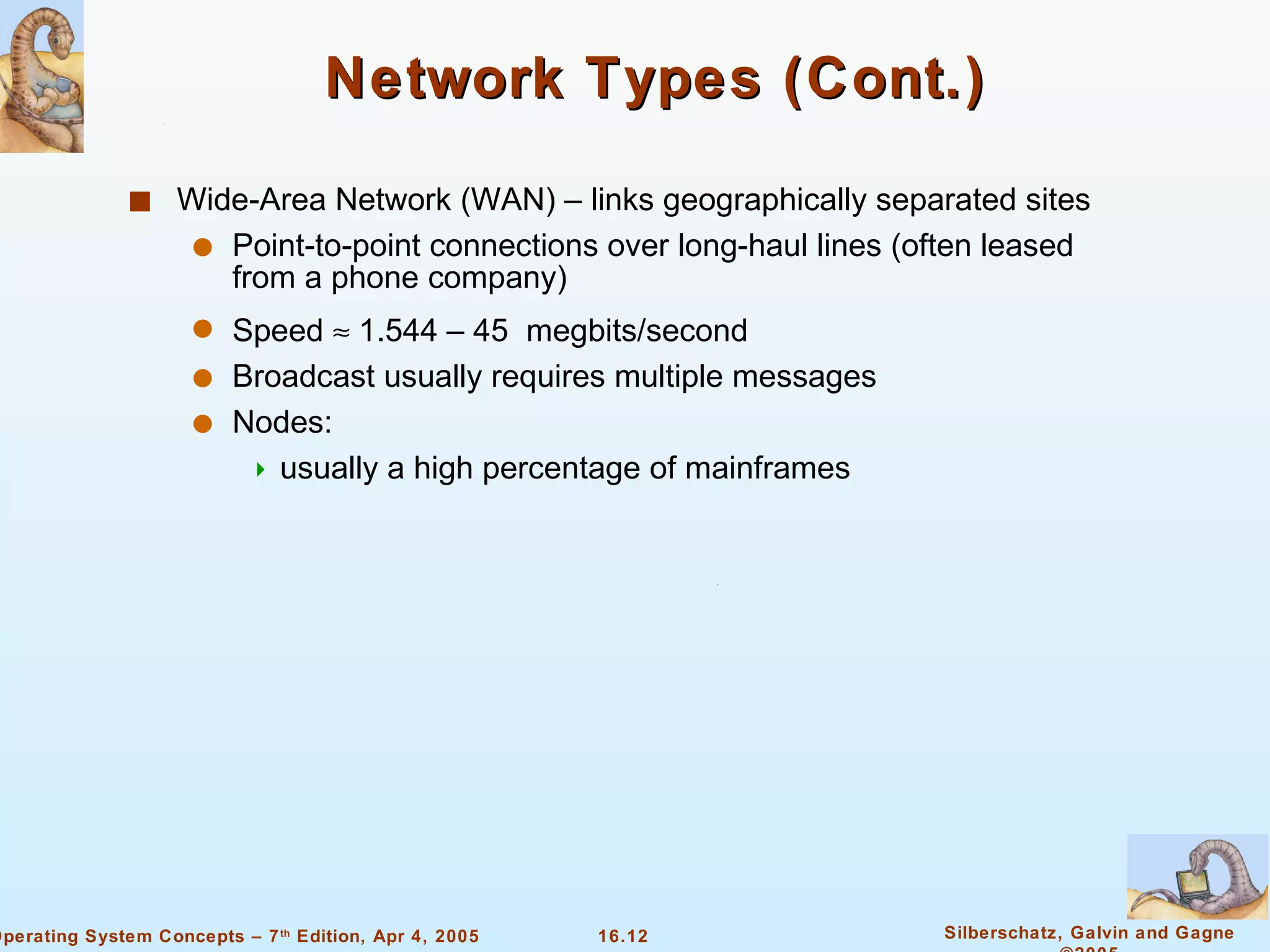 Chapter 16 Distributed System Structures Ppt Computer Networking