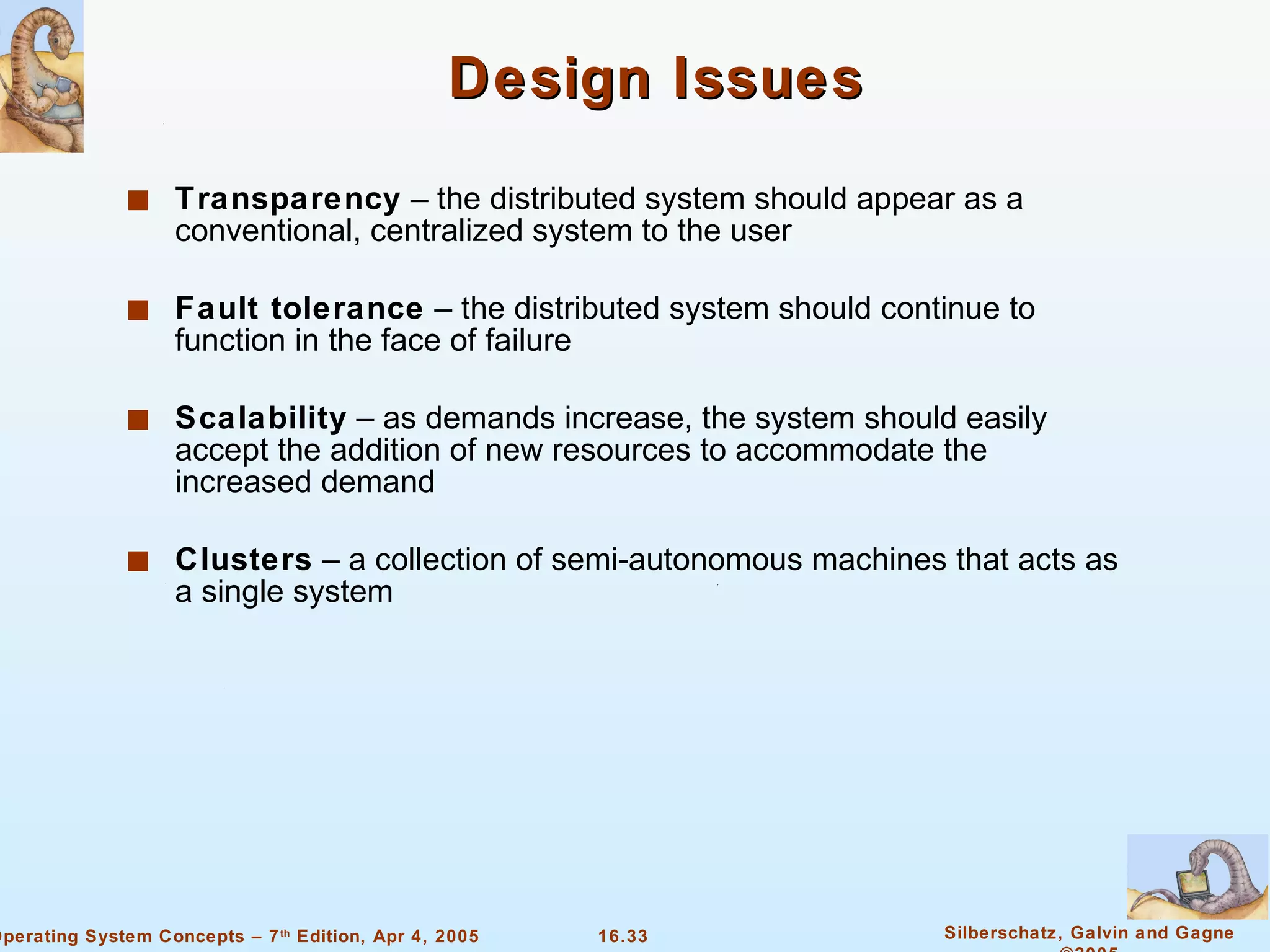 Chapter 16 Distributed System Structures Ppt Computer Networking