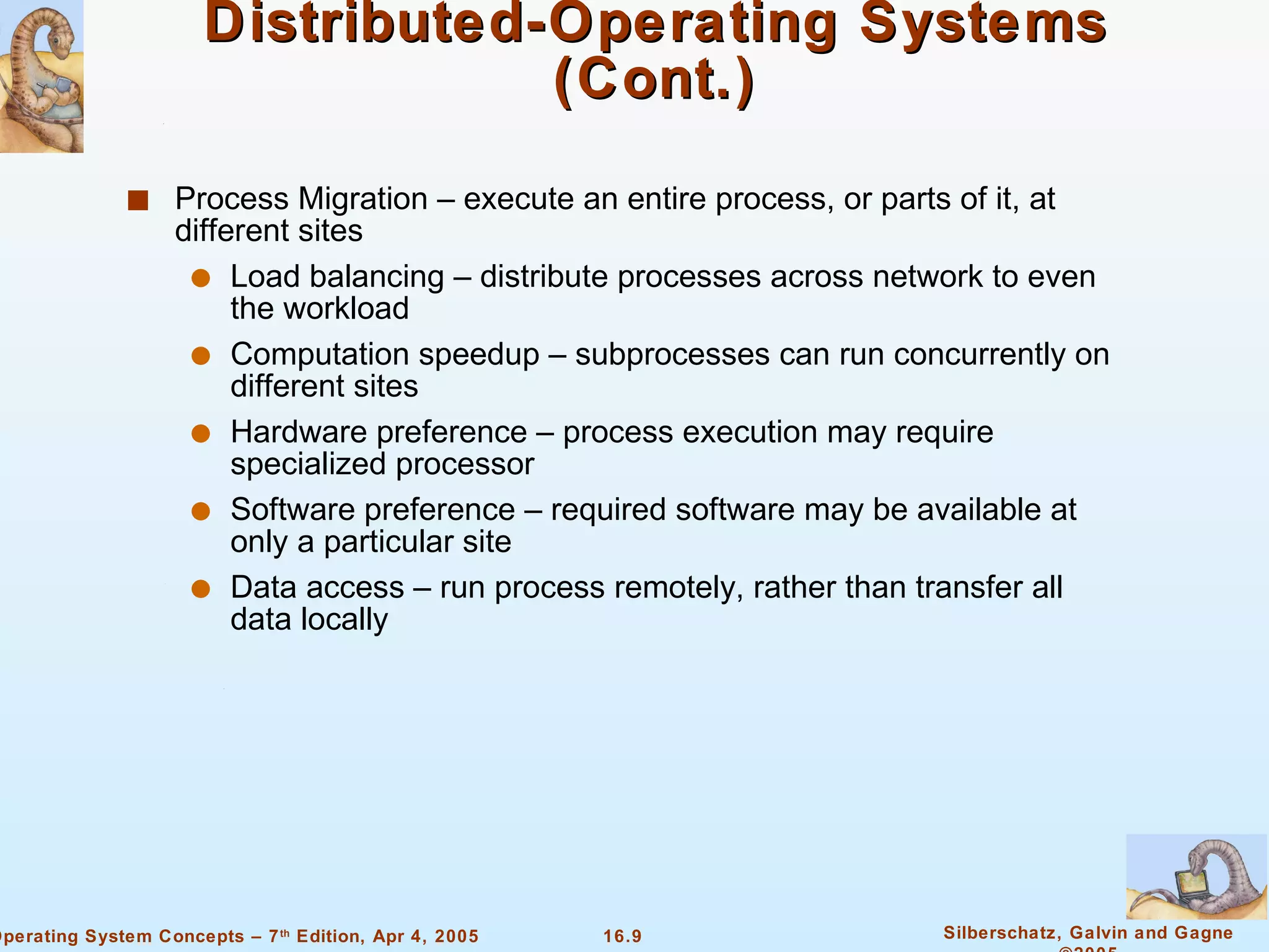 Chapter 16 Distributed System Structures Ppt Computer Networking