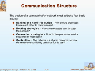 Chapter 16 - Distributed System Structures | PPT