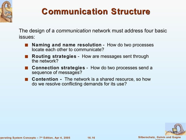 Chapter 16 - Distributed System Structures | PPT | Computer Networking | Computing
