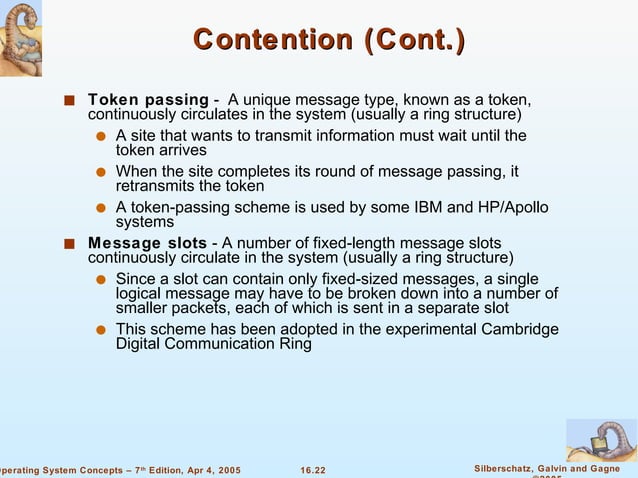 Chapter 16 - Distributed System Structures | PPT | Computer Networking | Computing