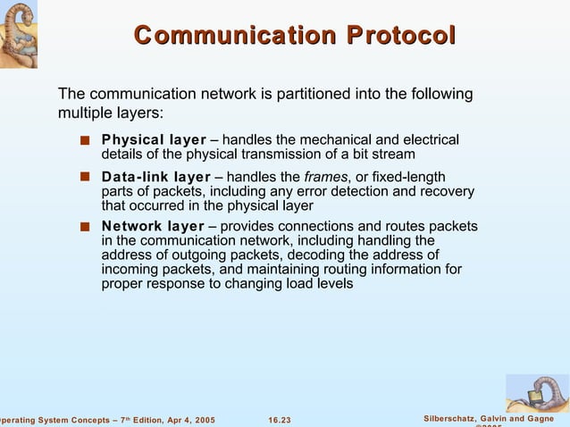 Chapter 16 - Distributed System Structures | PPT | Computer Networking | Computing
