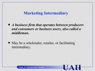 Marketing Intermediary | PPT