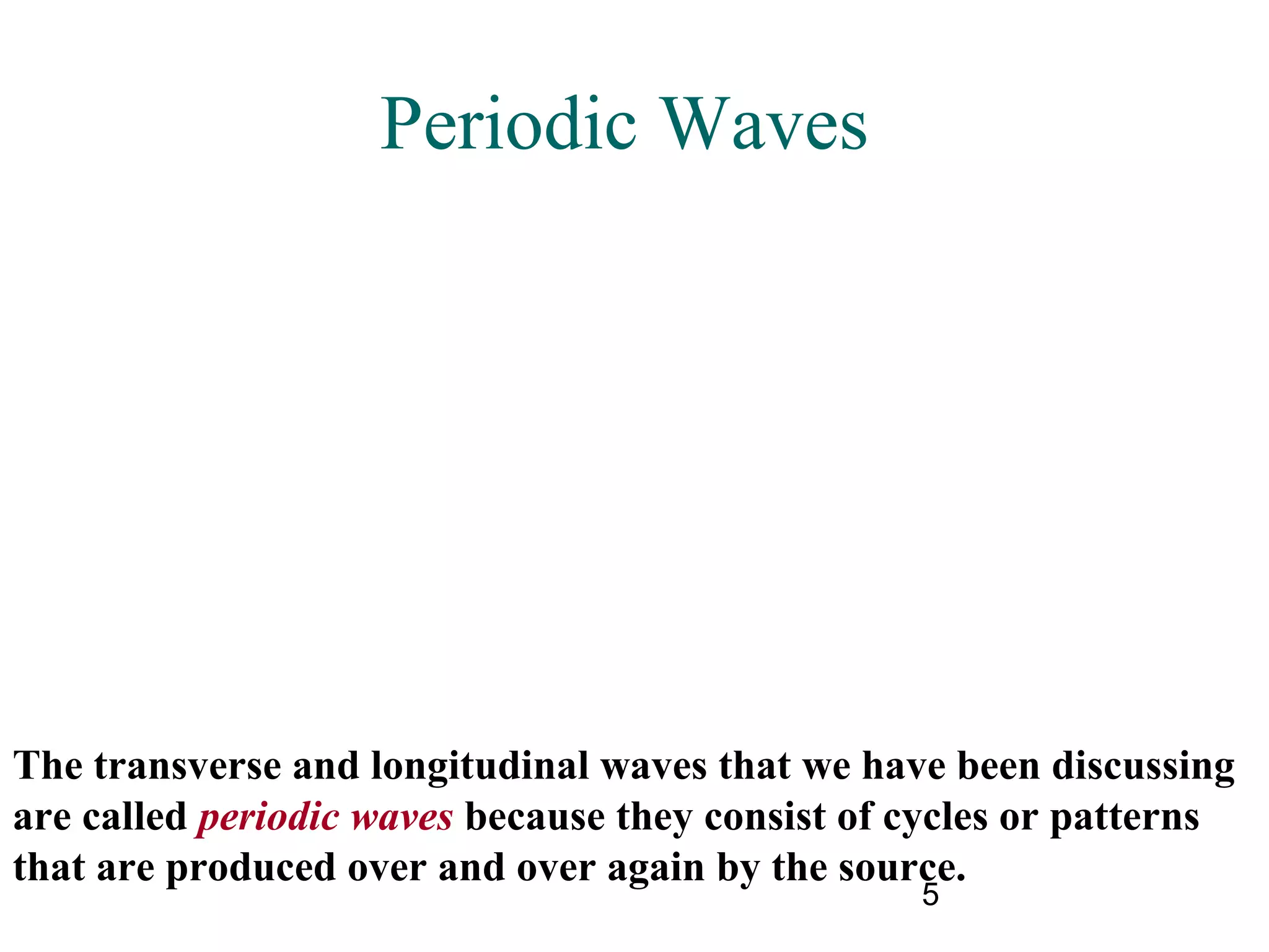 Waves and Sound | PPT | Physics | Science