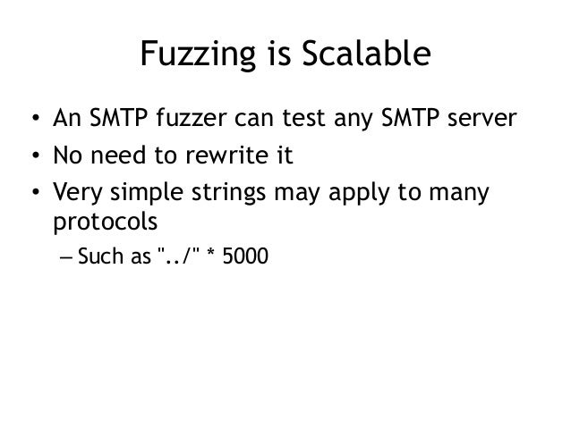 Cnit 127 Ch 16 Fault Injection And 17 The Art Of Fuzzing