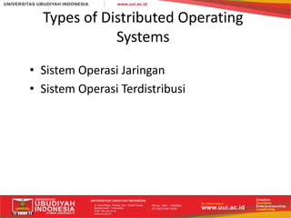 Struktur sistem Terdistribusi | PPT