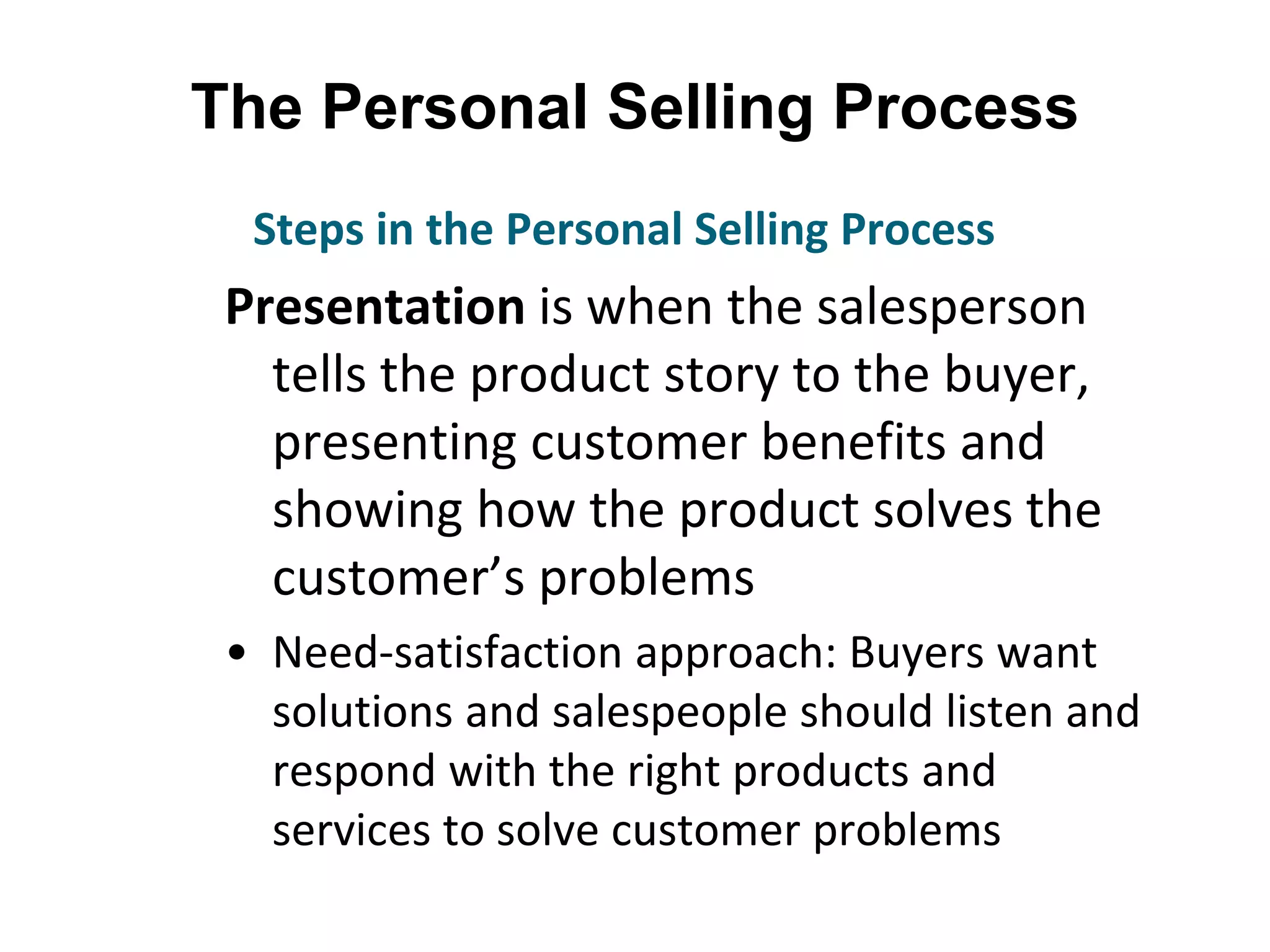Ch 16.personal selling | PPTX