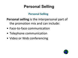 Ch 16.personal selling | PPTX