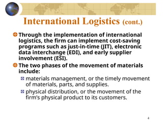 ch16.ppt Logistics and supply chain mangt | PPT