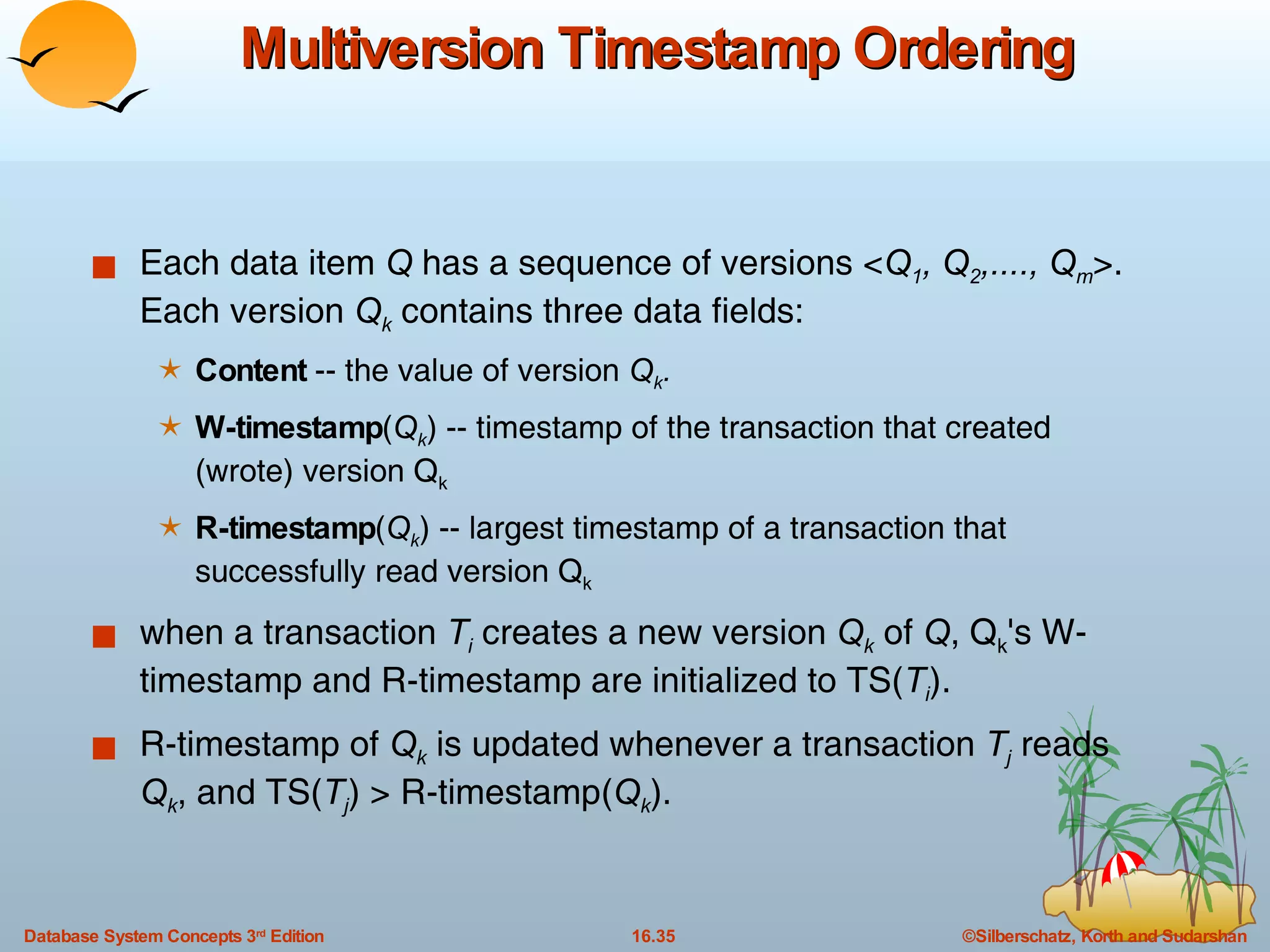 16. Concurrency Control in DBMS | PPT