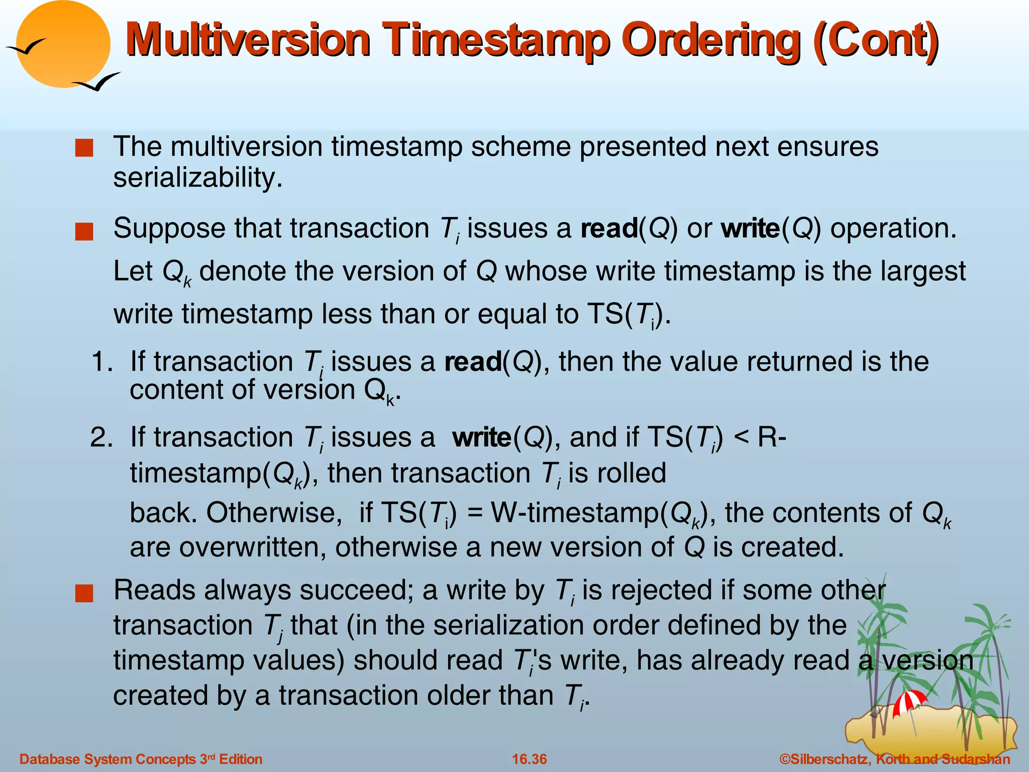 16. Concurrency Control in DBMS | PPT