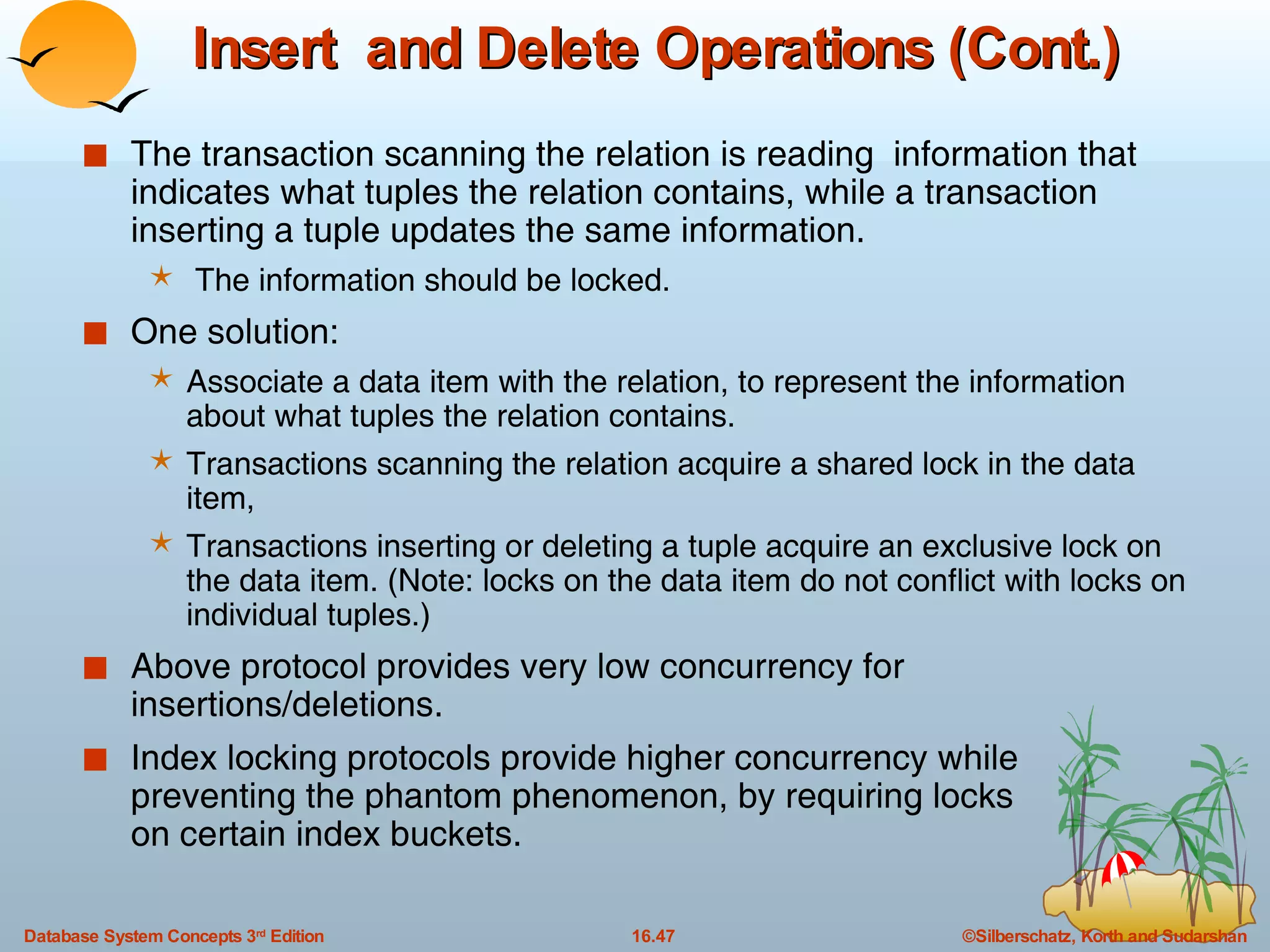 16. Concurrency Control in DBMS | PPT