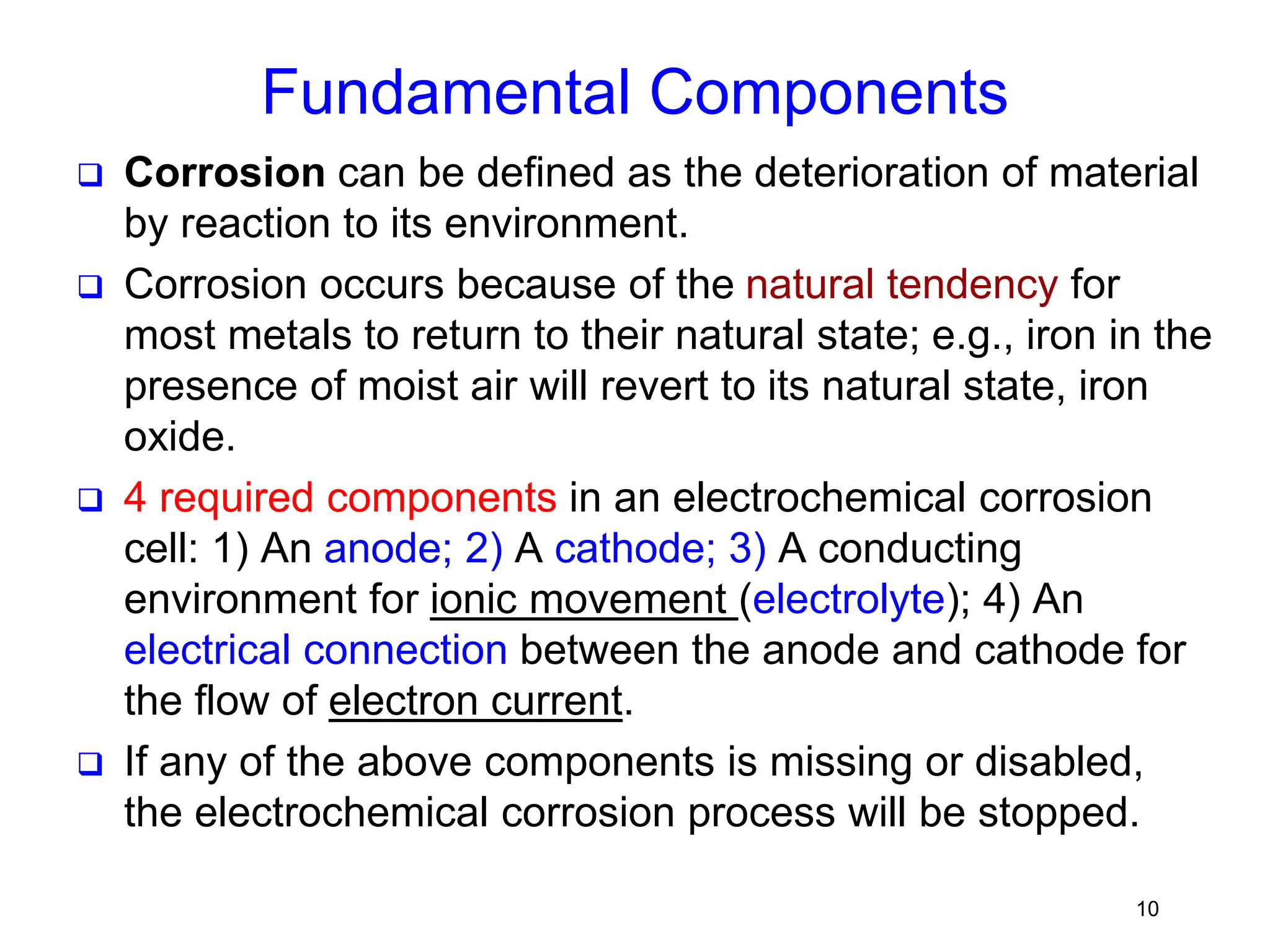 Corrosion and Degradation of Materials-chapter 16 | PPT
