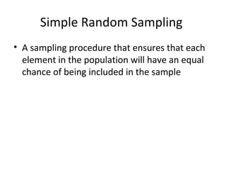 Ch16 sampling design & sampling procedures | PPT