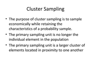Ch16 sampling design & sampling procedures | PPT