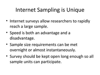Ch16 sampling design & sampling procedures | PPT