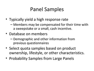Ch16 sampling design & sampling procedures | PPT