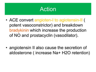 Anti Hypertensive Drugs. source lippincott illustrated review | PPTX