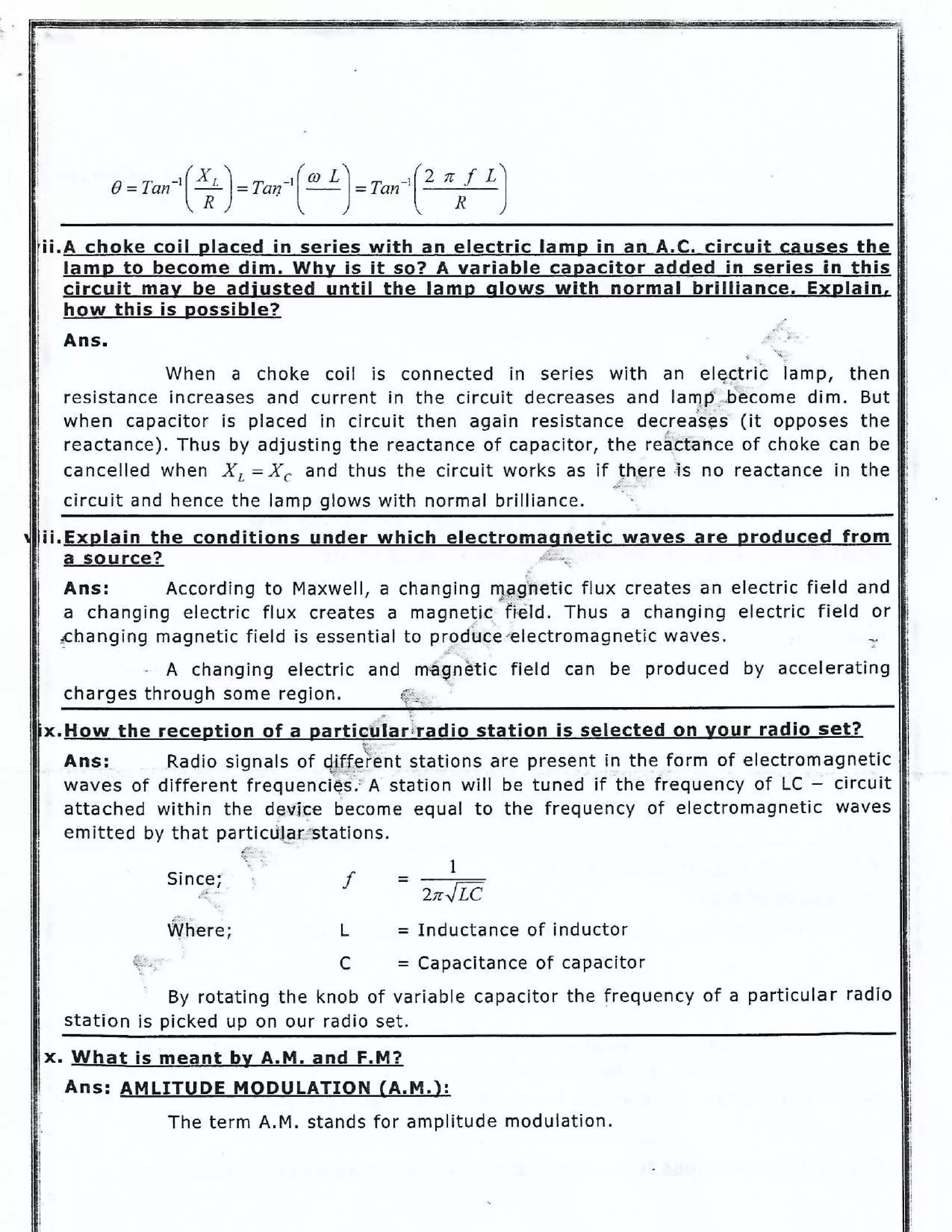 Alternating Current (PDF) | PDF