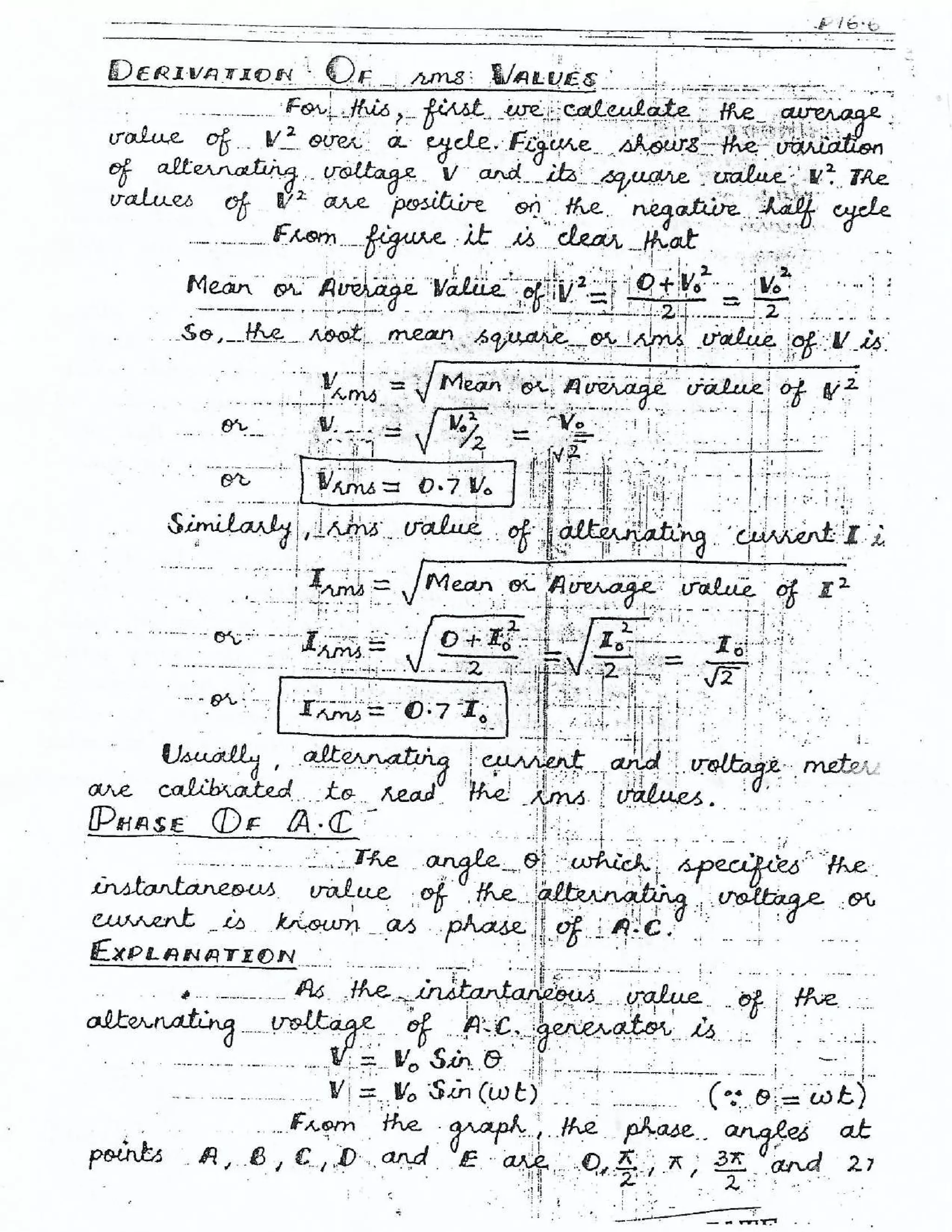 Alternating Current (PDF) | PDF