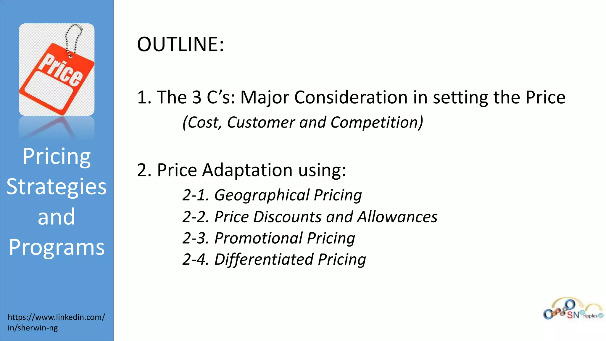 Ch 16 Developing Pricing Strategies and Programs | PPTX