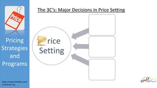 Ch 16 Developing Pricing Strategies and Programs | PPTX