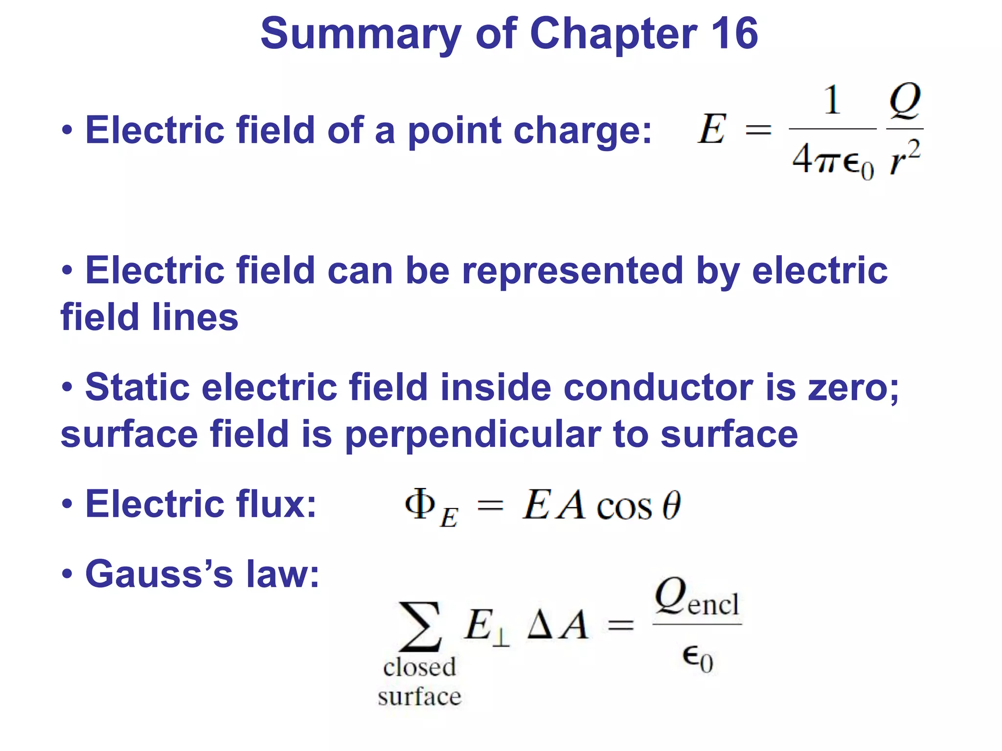 Electric Charge and Electric Field Lecture | PPTX