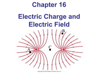 Electric Charge and Electric Field Lecture | PPTX