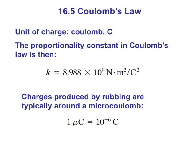 Electric Charge and Electric Field Lecture | PPTX | Chemistry | Science